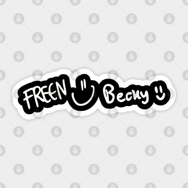 Freenbecky Signature Freen And Becky Gap The Series Freenbecky Freen And Becky Sticker